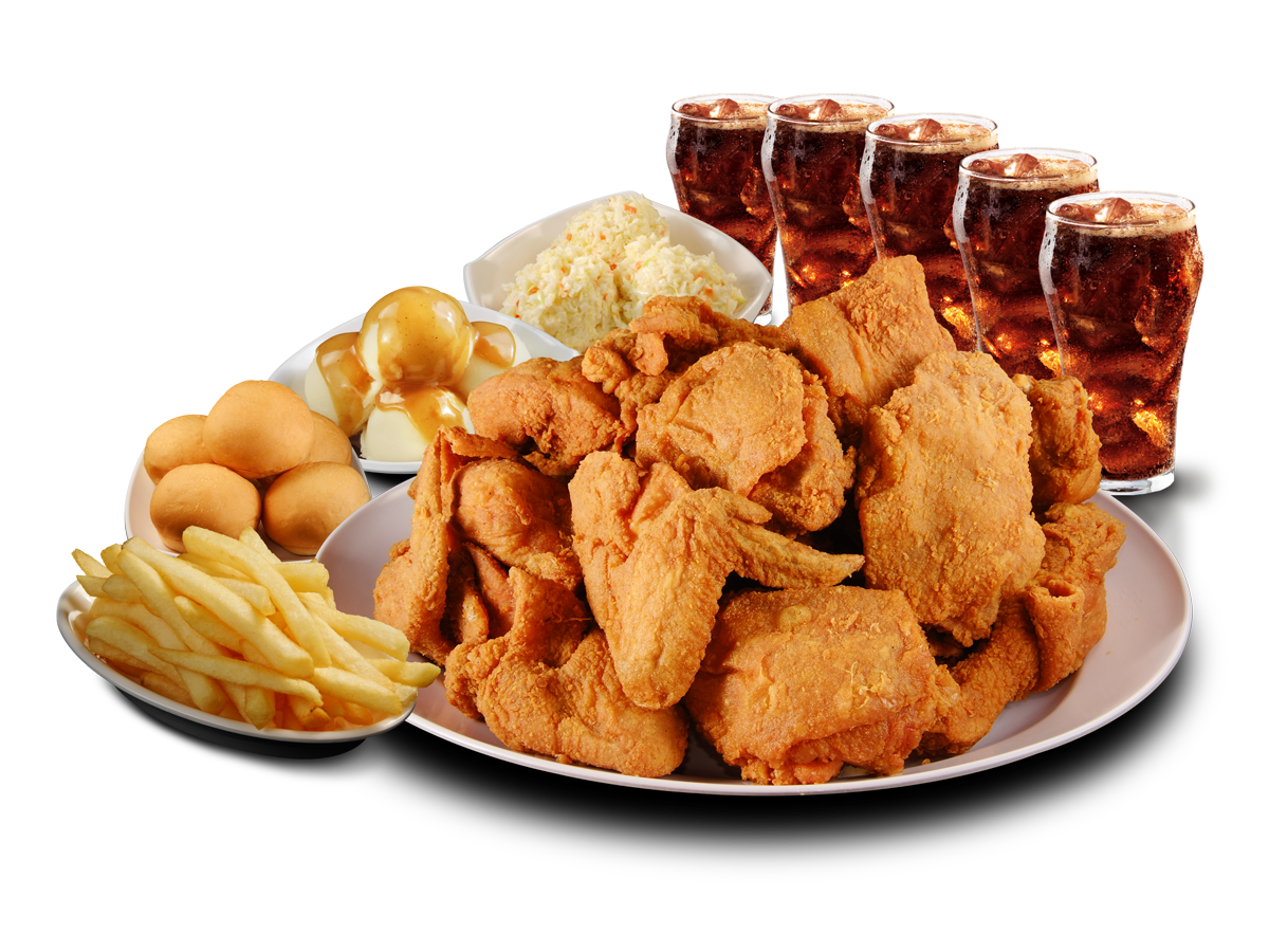 5 Person Combo - Borenos Fried Chicken | Sabah, Malaysia
