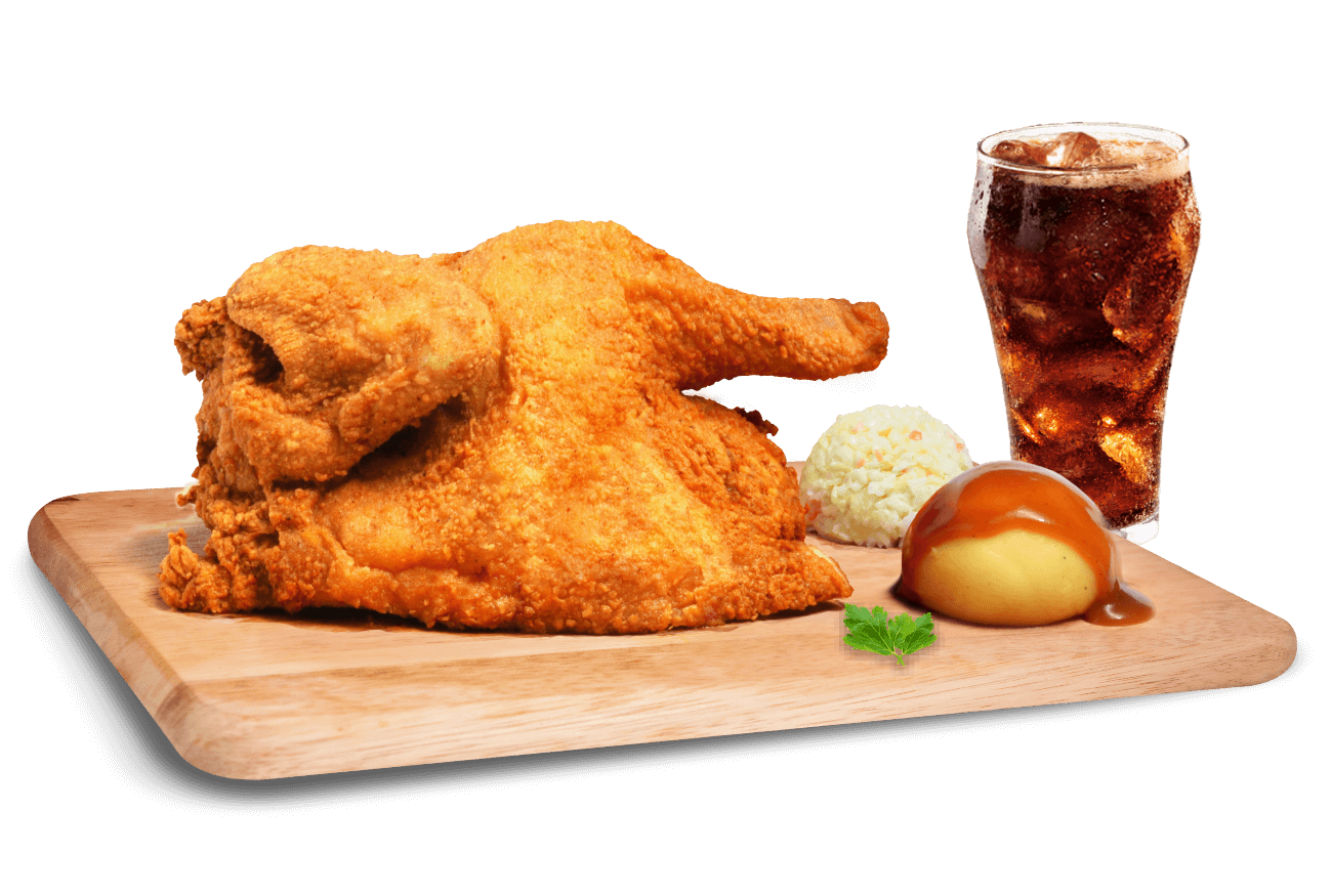 Half Spring Chicken Meal - Borenos Fried Chicken | Kota Kinabalu