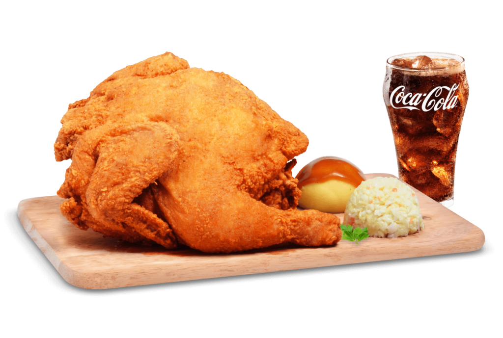 Full Spring Chicken Meal - Borenos Fried Chicken | Kota Kinabalu