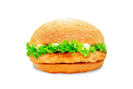 Single Classic Chicken Burger - Borenos Fried Chicken | Kota Kinabalu