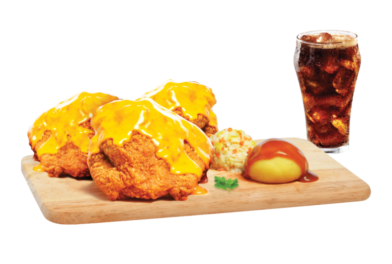 3pc Cheesy Meal - Borenos Fried Chicken | Sabah, Malaysia